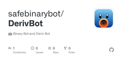 Github Safebinarybot Derivbot 🤖 Binary Bot And Deriv Bot