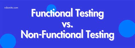 Functional Testing Robonito