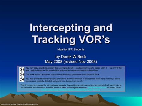 Vor Navigation Andtracking Pps