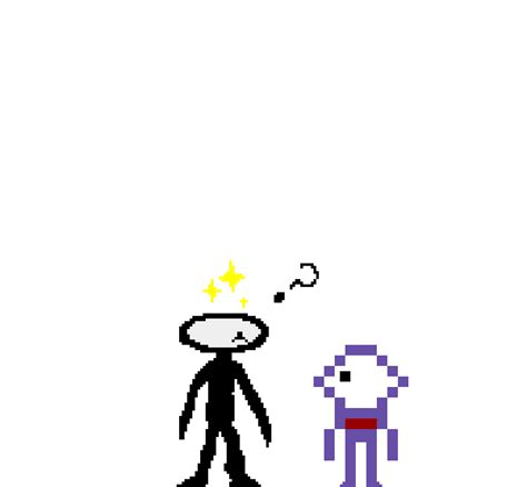 warning test animation pixel art