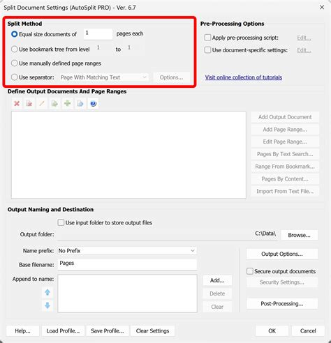 Naming Split PDF Files By Text Search