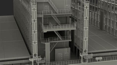 Maersk Madrid Container Ship Empty 3d Model 129 Obj Lxo Ma Max Fbx C4d Blend 3ds Free3d