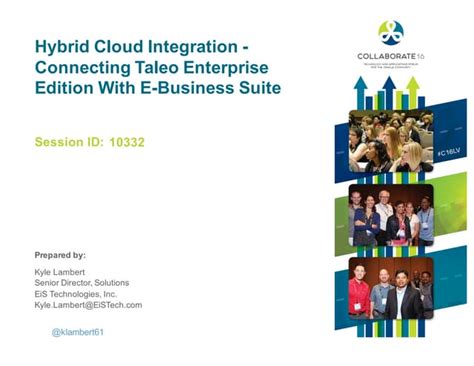 Hybrid Cloud Integration Connecting Taleo Enterprise Edition With E Business Suite Ppt Pdf