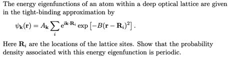 solved the energy eigenfunctions of an atom within a deep
