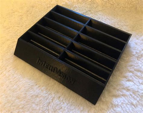Intellivision Cartridge Overlay Holders Customizable Etsy
