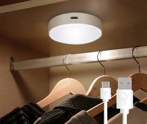 Slimme Nachtlamp Met Bewegingssensor Usb Oplaadbaar Magnetische Montage Led Bol
