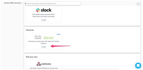 Genea Access Control Cisco Meraki Integration