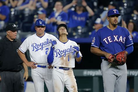 Early Offense Catapults Royals To Eventful 11 5 Victory Over Rangers Royals Review