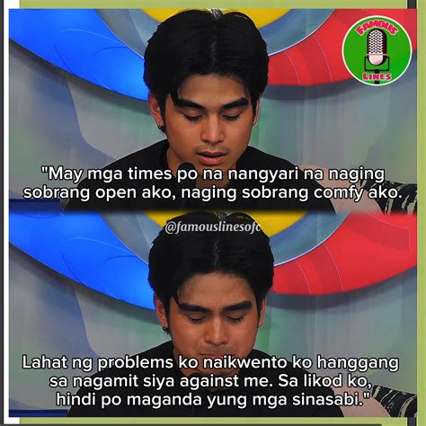 Famous Lines - WILL: "Lahat ng problems ko naikwento ko, hanggang sa nagamit sya against me." 📺 ...