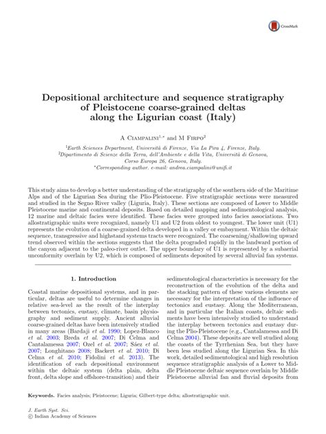 Pdf Depositional Architecture And Sequence Stratigraphy Of