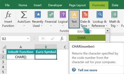Euro Symbol In Excel Top Methods Step By Step Examples