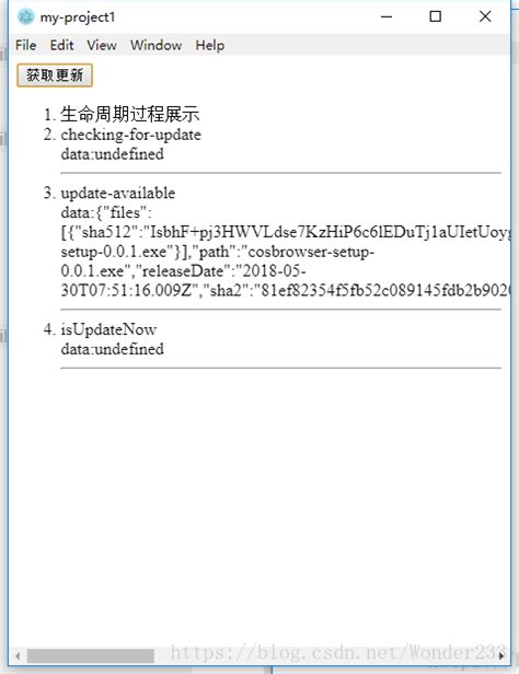 使用 electron builder 及 electron updater 给项目配置自动更新 electron updater