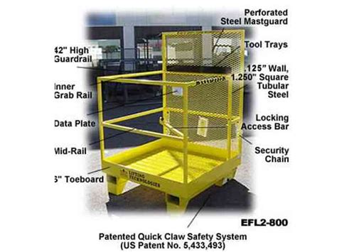 Cal Osha Man Cages For Fork Lifts Cornetts Corner