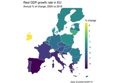 4 Drawing Maps Of Europe Using Eurostat With R