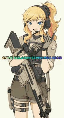 Sexy Anime Girls With Guns S Tenor
