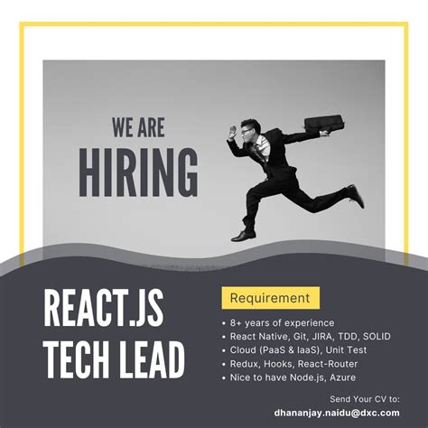 Dhananjay Naidu On Linkedin Reactjsdeveloper Reactjsjobs Reactjs