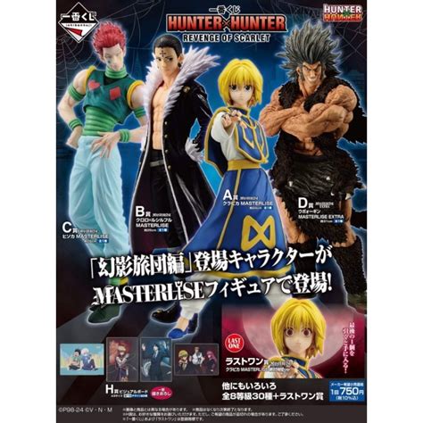 Ichiban Kuji Masterlise Hunter X Hunter Revenge Of Scarlet Chrollo