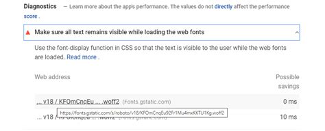Pagespeed Insights Do Not Request Stack