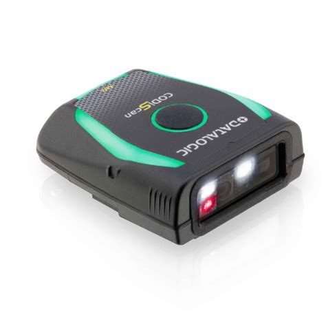 Datalogic Codiscan Wearable Bluetooth Barcode Scanner 1d 2d Green Spot Vibration Medium