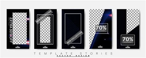 편집 가능한 스토리 배경 템플릿입니다 소셜 미디어에 대한 벡터 현대 디자인 배경 레이아웃 템플릿을 게시합니다 0명에 대한 스톡 벡터 아트 및 기타 이미지 Istock