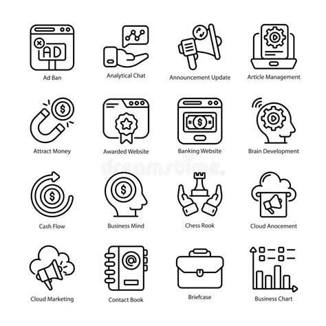 Social Marketing Vector Outline Icon Design Illustration. Online Streaming Symbol on White ...