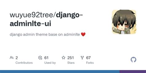 Django Adminlte Ui Base Html At Master Wuyue Tree Django Adminlte Ui GitHub