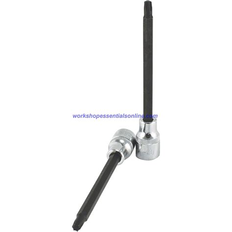 T50 Torx Socket 1 2″ Drive 140mm Overall Length Trident Workshop Essentials Online