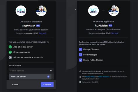 Discord Integration Help Center APIs Apps RUMvision
