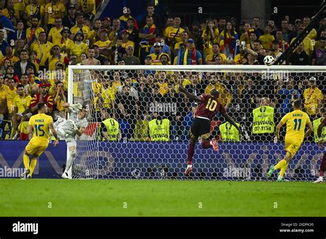 Köln Deutschland Juni 2024 Der Rumänische Torhüter Andrei Burca Der