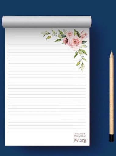 Letter Writing Notepad