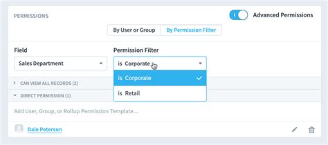 Dataset Permissions Intrafocus