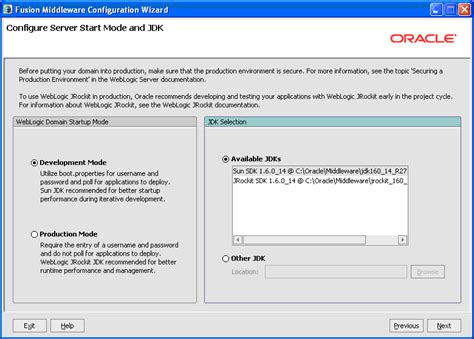 Install WebLogic Application Server