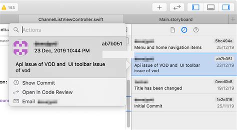 Git XCode Source Control View Changes For One File Stack Overflow