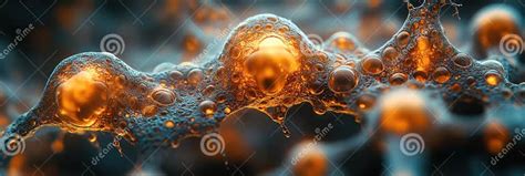 Abstract Neural Webs Of Interconnected Synapse Nodes With Glowing