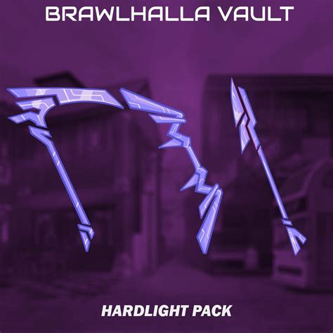 Brawlhalla Hardlight Pack Spear Bow Scythe Etsy
