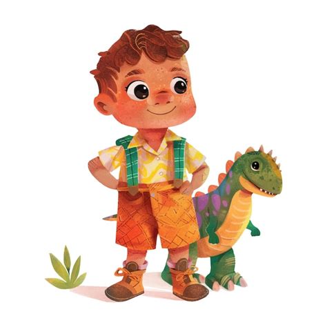 귀여운 공 아이가 바탕에 서 있습니다 프리미엄 벡터