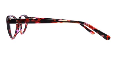 Elena Cat Eye Pattern Frames Glasses Abbe Glasses