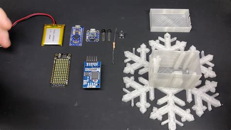 3d Printed Arduino Christmas Countdown Ornament Sudomod