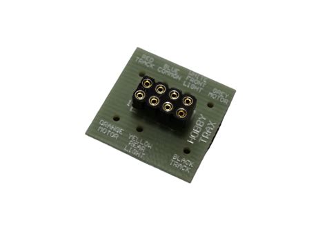 8 Pin Dcc Nem652 Decoder Socket Hard Wire Adaptor Board Hobbytrax