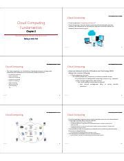 CCIS Chapter Cloud Computing Fundamentals Pdf Cloud Computing Infrastructure