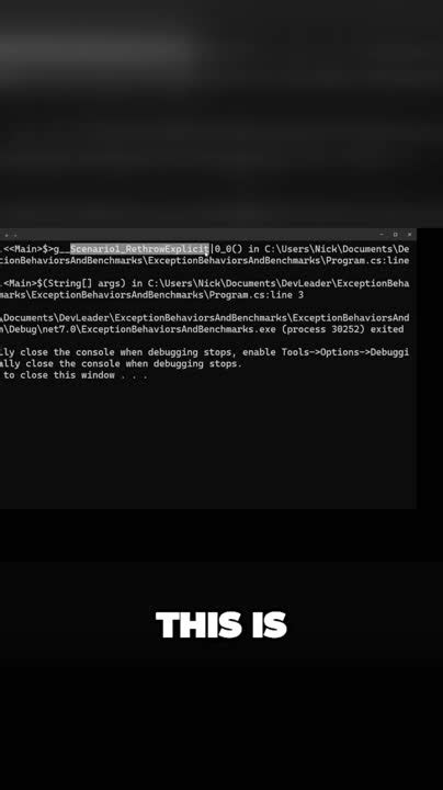 What Is Implicit Exception Re Throwing In Csharp Nick Cosentino