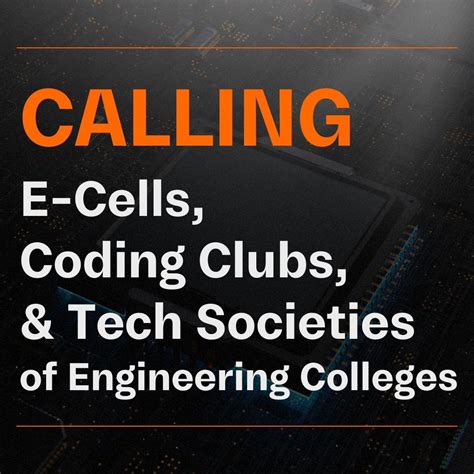 entrepreneurship coding tech communitybuilding ecells codingclubs