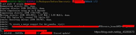 解决git上传代码error Failed To Push Some Refs To ‘xxx‘hinteg ‘git Pull