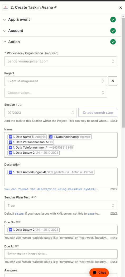 Asana Error The App Returned Message Task Not A Recognized Id
