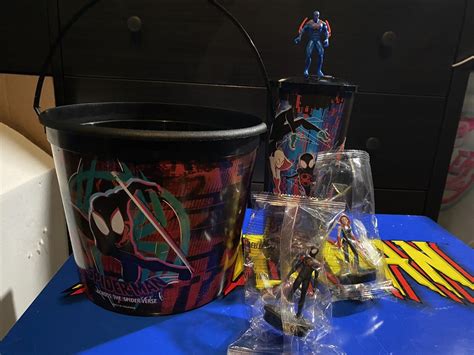 Spider Man Across The Spider Verse Popcorn Bucket India Ubuy