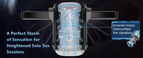 Foldable Pocket Pussy Realistic Male Masturbator With Thrusting Vibration And Blowjob Sucking