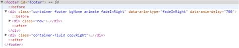 Html Befor And After Appearance In Inspector Window Stack Overflow