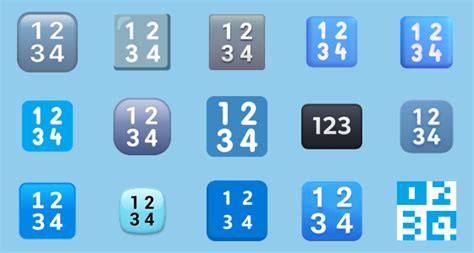 🔢 input numbers emoji meaning copy and paste