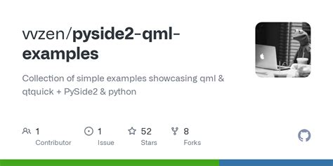 Github Vvzenpyside2 Qml Examples Collection Of Simple Examples Showcasing Qml And Qtquick