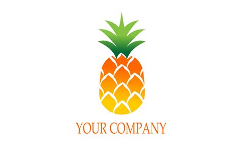 Pineapple Logo Vector